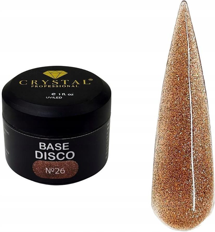 Crystal Professional Base Disco #26 12ml - Opinie i ceny na Ceneo.pl