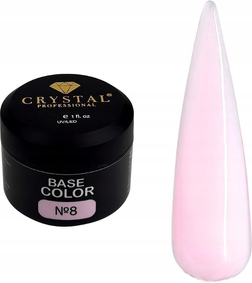 Crystal Professional Base Color #8 30ml - Opinie i ceny na Ceneo.pl
