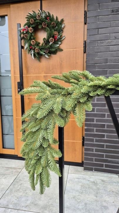 Art-Trans Girlanda Jodła 300 cm 100% PE Długa Jak Naturalna Poręcz KOD ...