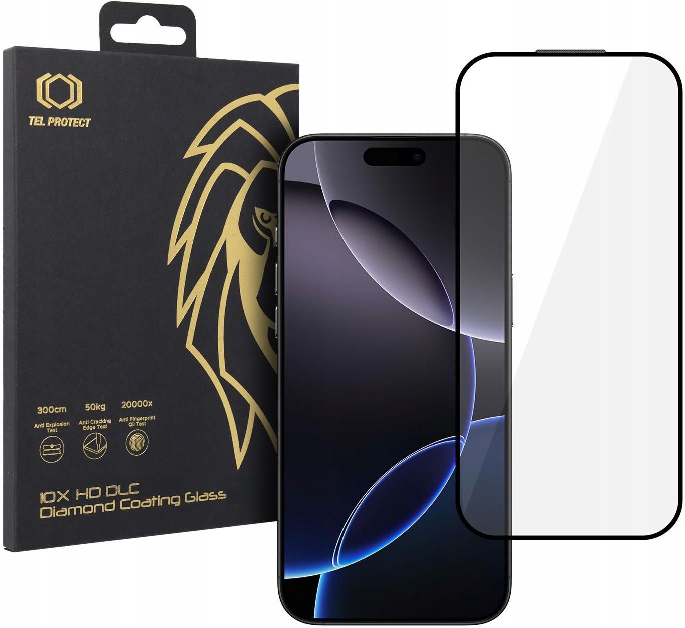 Tel Protect Szkło Hartowane Iphone 17 Pro Max 10X Hd Dlc Diamond ...
