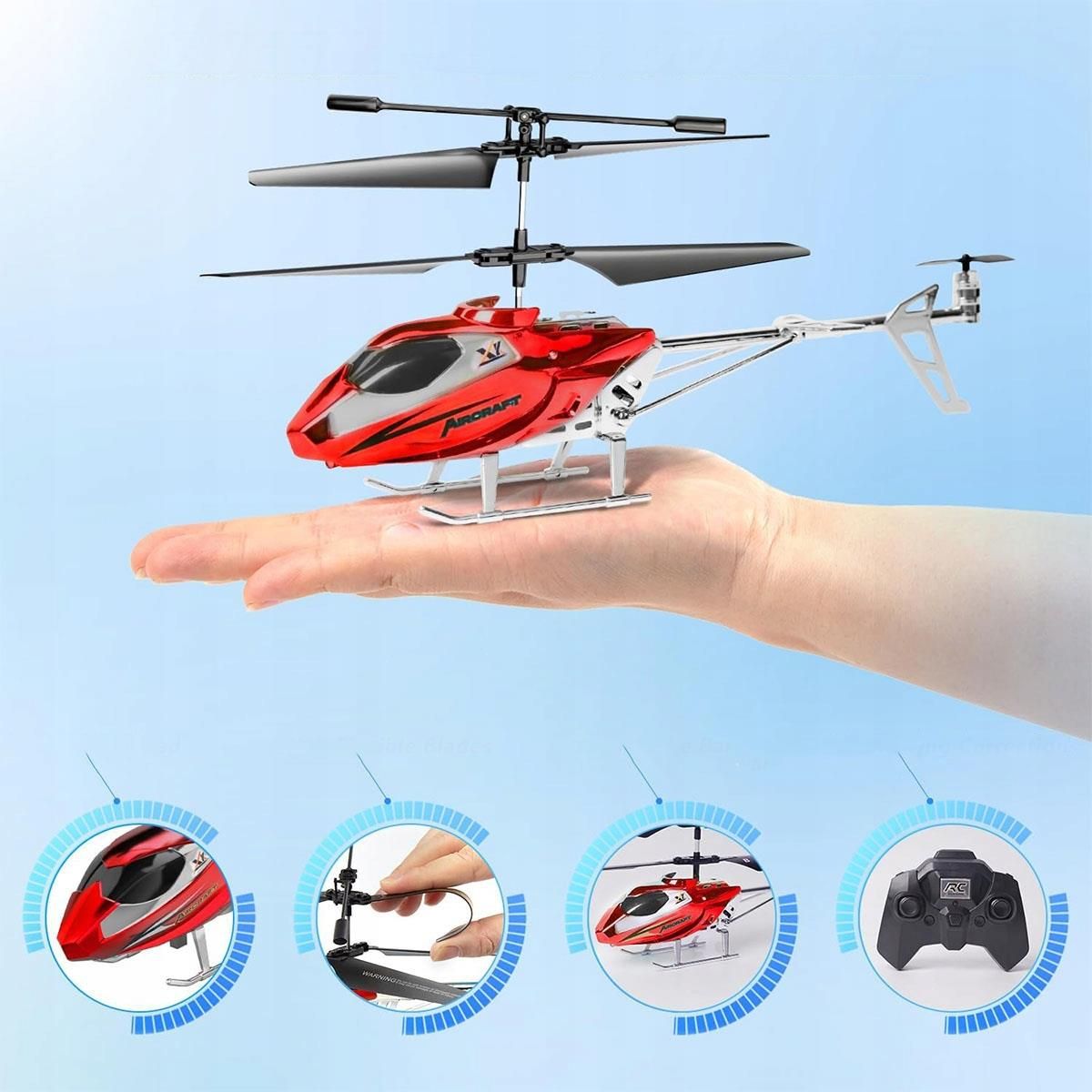 Helikopter Śmigłowiec Zdalnie Sterowany Model Dla Początkujących - Ceny ...