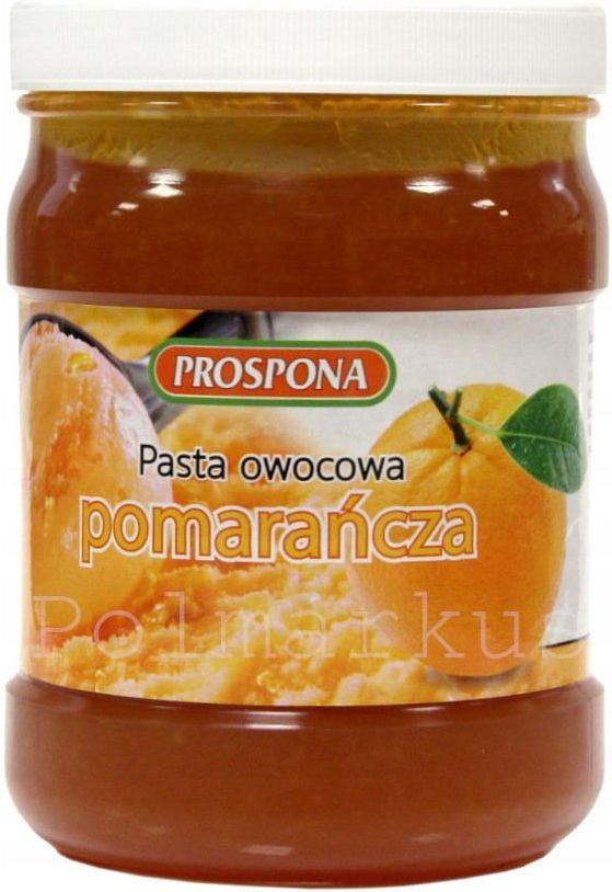 Prospona Pasta Owocowa Pomarańcz Brix 65% 1,2Kg - Ceny i opinie - Ceneo.pl
