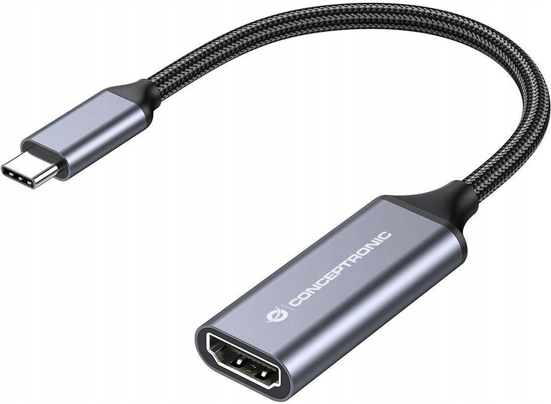 Conceptronic USB-C-to-HDMI-Adapter, 4K 60Hz (ABBY09G) - Opinie i ceny ...
