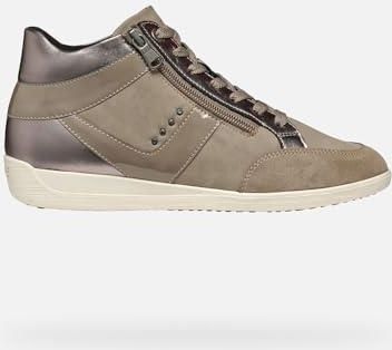 Geox D Myria B damskie sneakersy, szarobrązowy, 39 eu - Ceny i opinie ...