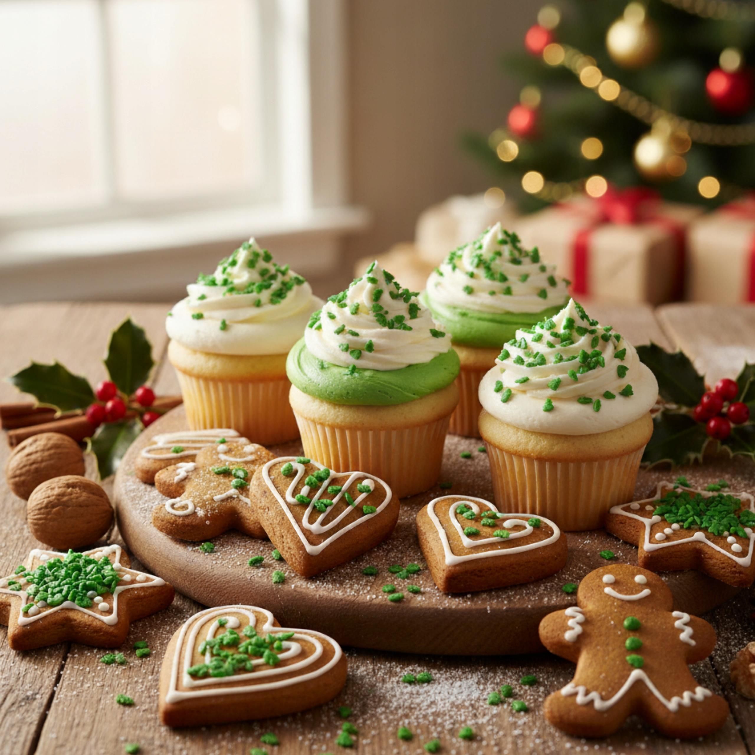 Elhandel Posypka Świąteczna Cukrowa Na Tort Pierniczki Babeczki Choinka ...