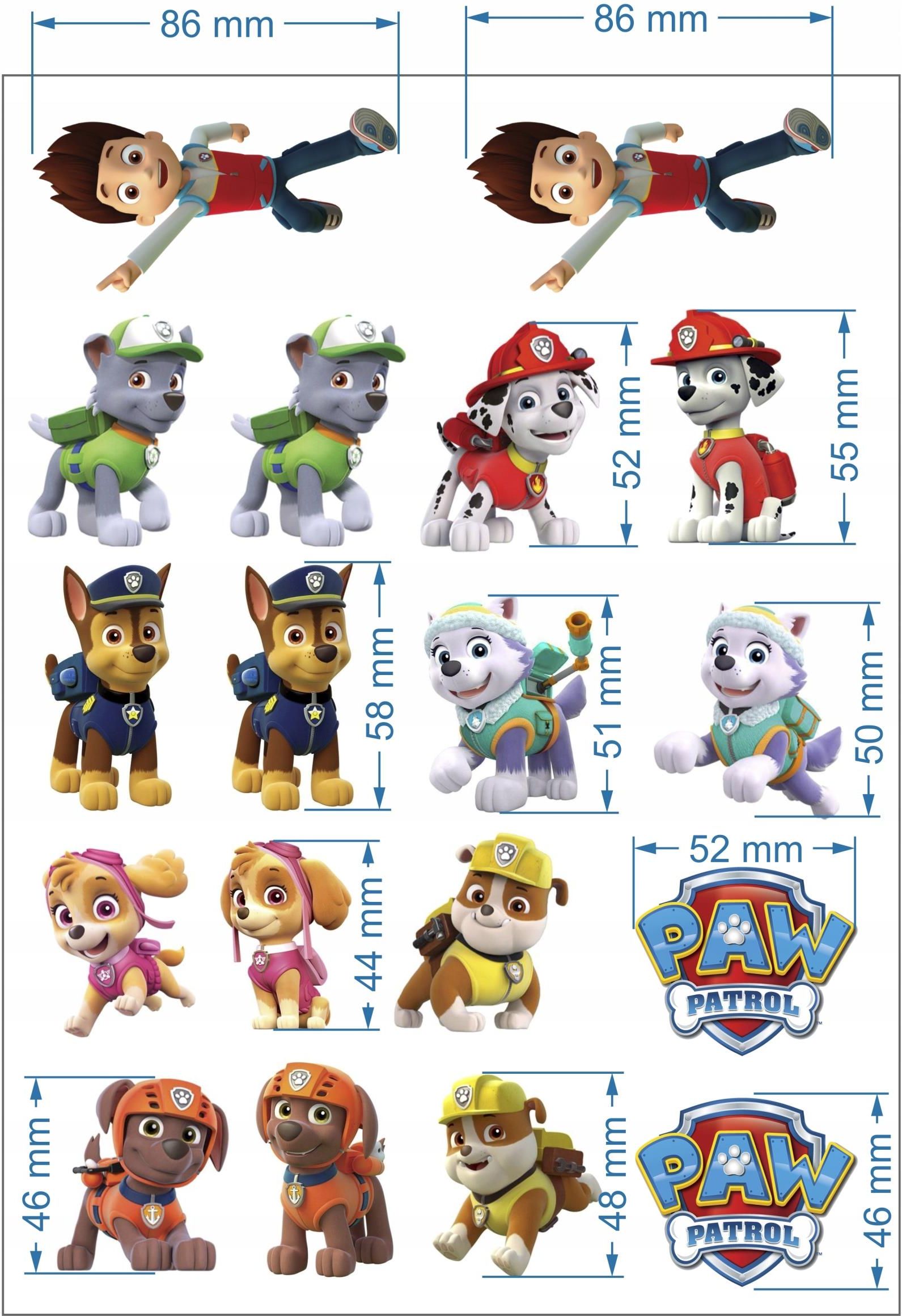 Psi Patrol Masa Cukrowa, Wydruk A4, Wzór 2 - Ceny i opinie - Ceneo.pl