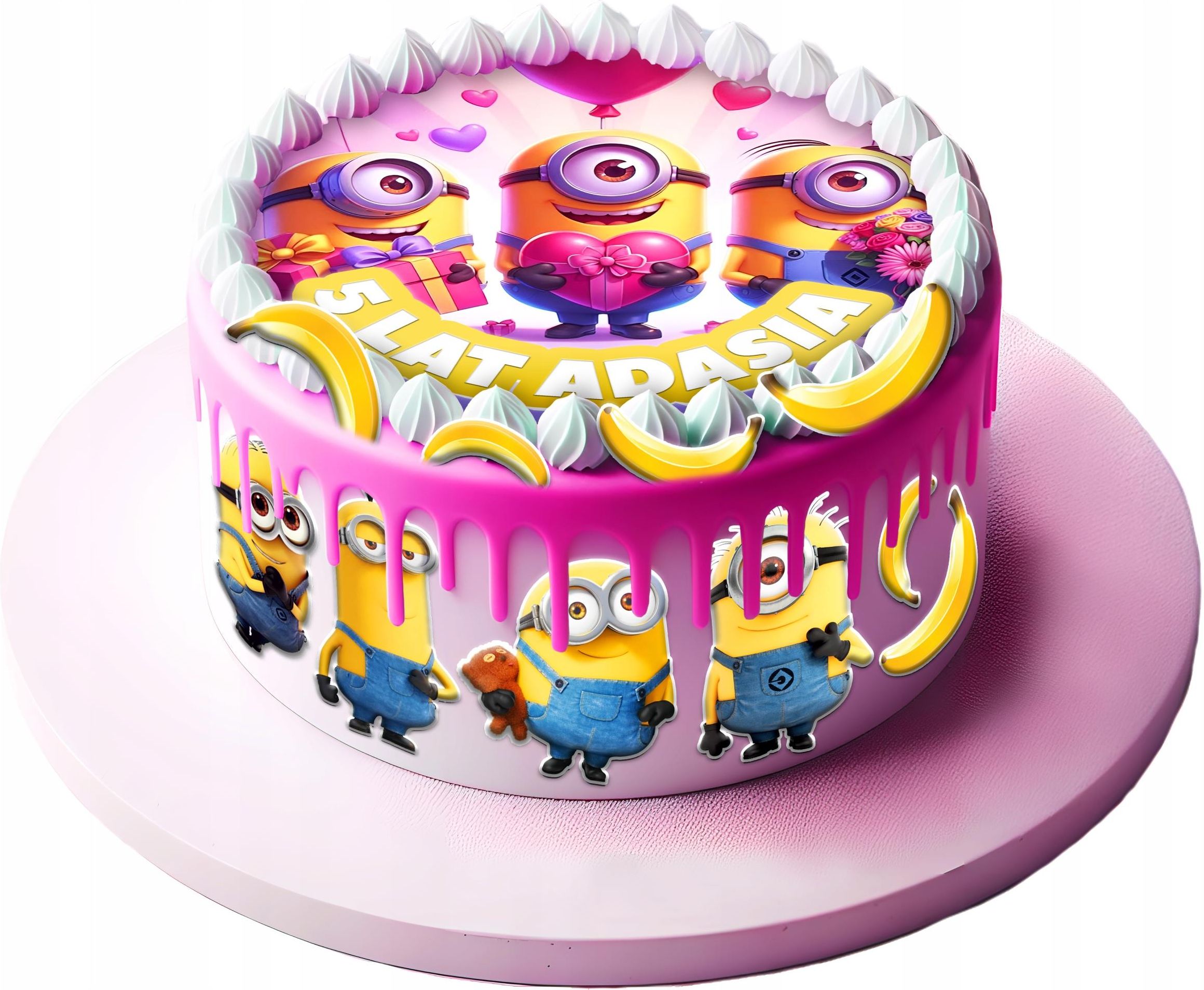 Lamparty Zestaw Opłatek Na Tort Minionki Minion Postaci - Ceny i opinie ...