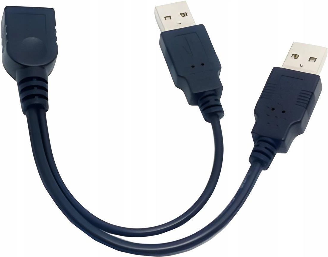 Phoneo Kabel Y Otg Host Usb Rozdzielacz Hub 2X Usb Męskie 1X Usb ...