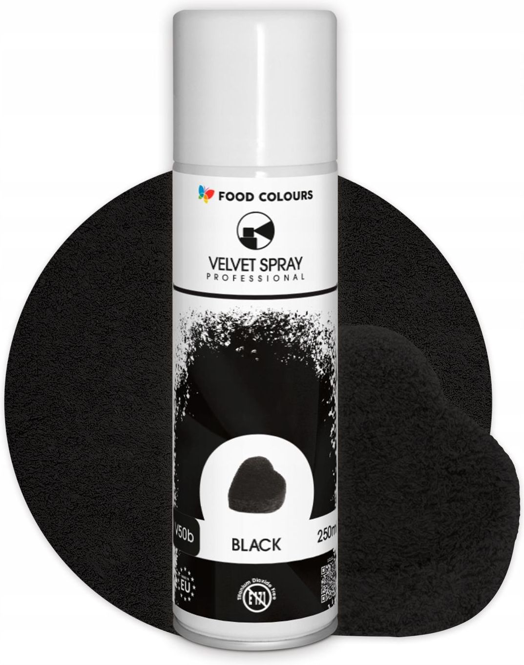 Food Colours Barwnik W Aerozolu Spray 250G Ml 1Szt. Czarny - Ceny i ...
