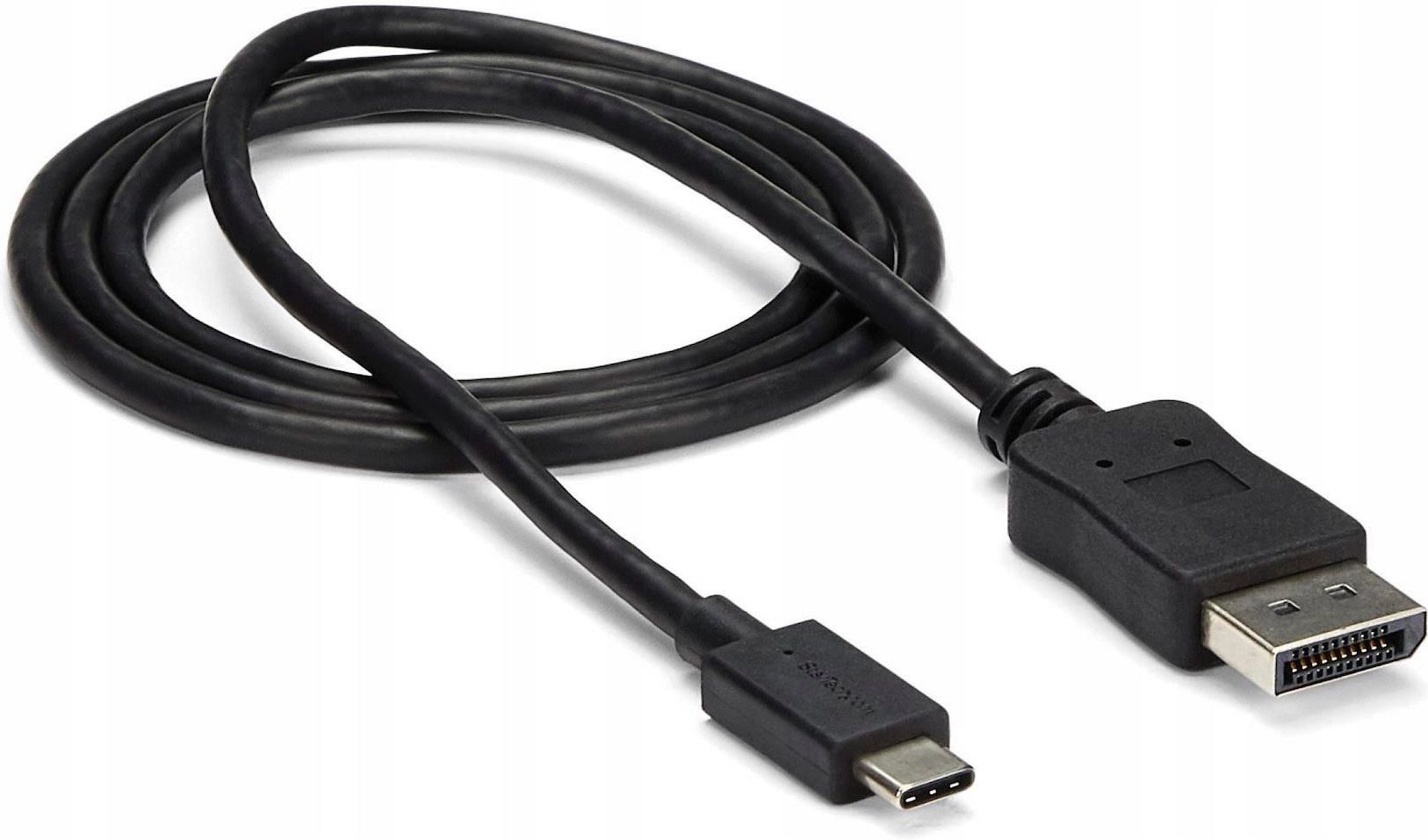 Startech Kabel Usb-c DisplayPort Dp do MacBook 4K 60Hz 1m (CDP2DPMM1MB ...