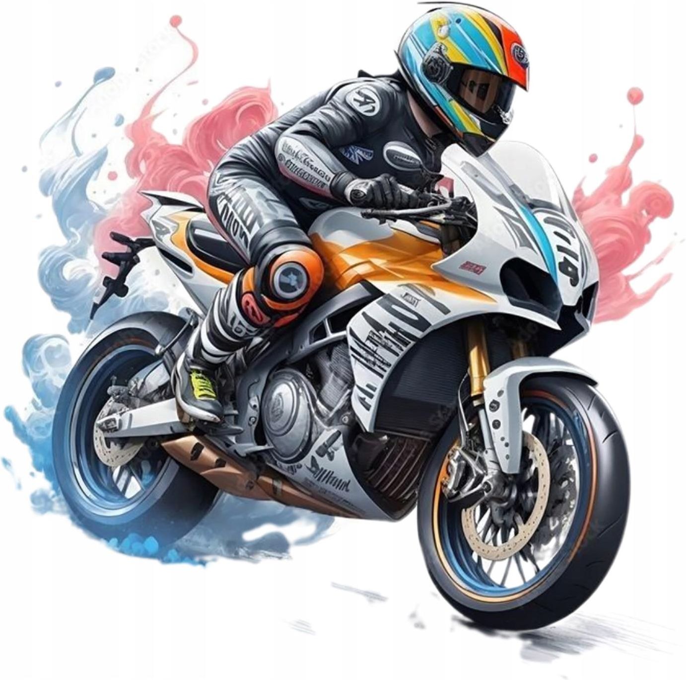 Dekoracjenatort Wydruk Cukrowy Opłatek Na Tort Motor Motory Cross ...