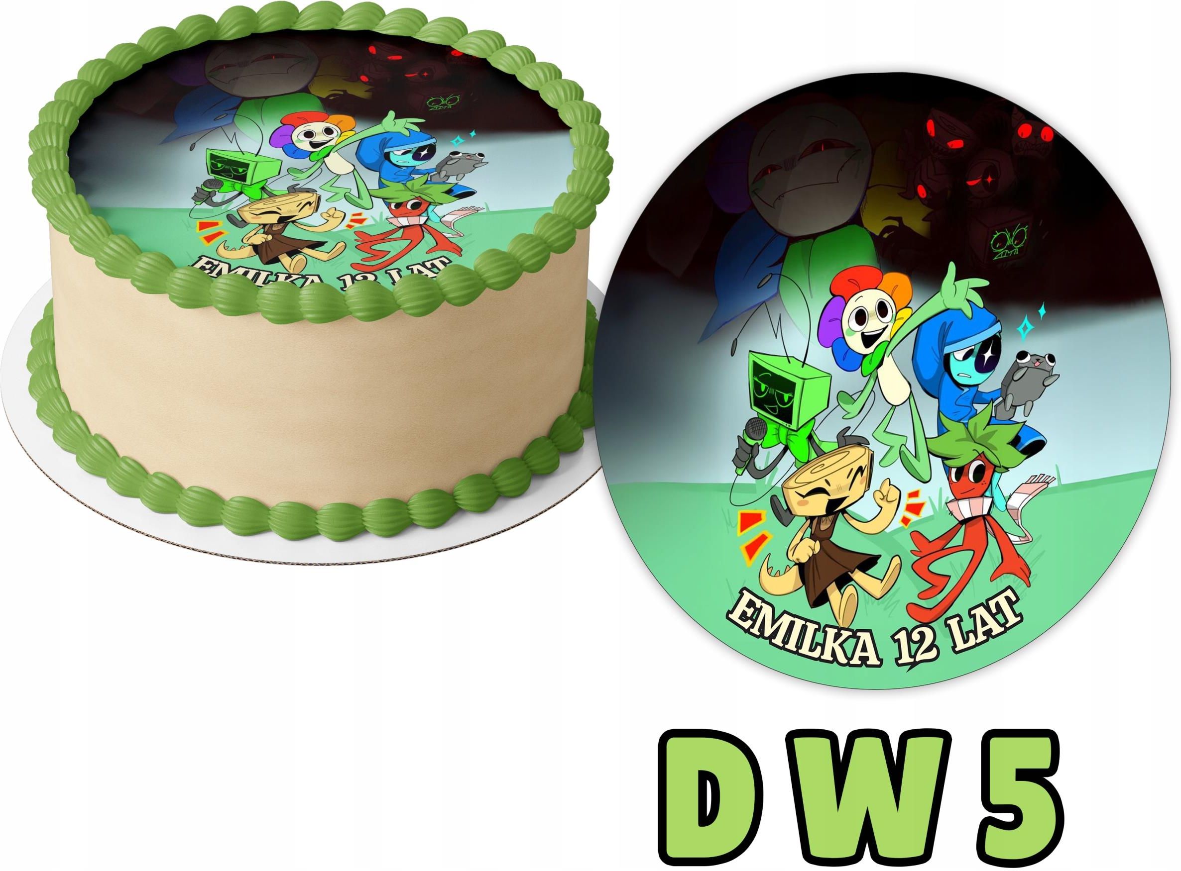 Udekoruj Torta Opłatek Na Tort Dandes World Personalizacja Imię Oraz ...