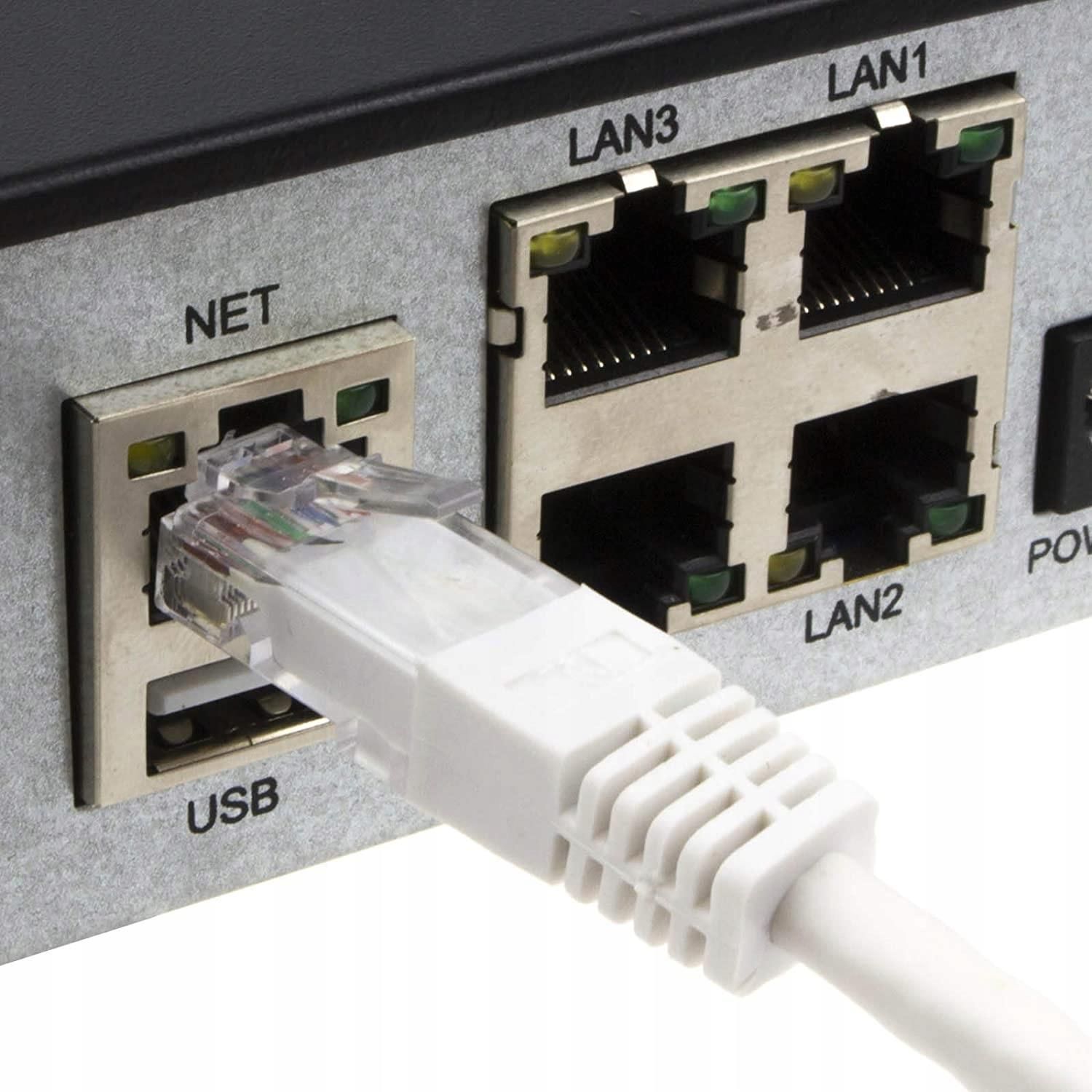 Vayox Kabel Sieciowy Lan Przewód Ethernet Skrętka Cat 5e Patchcord Utp ...