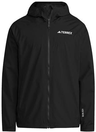 Adidas Mężczyźni Terrex Multi 2 Layer RAIN.RDY Jacket, black/black, M ...