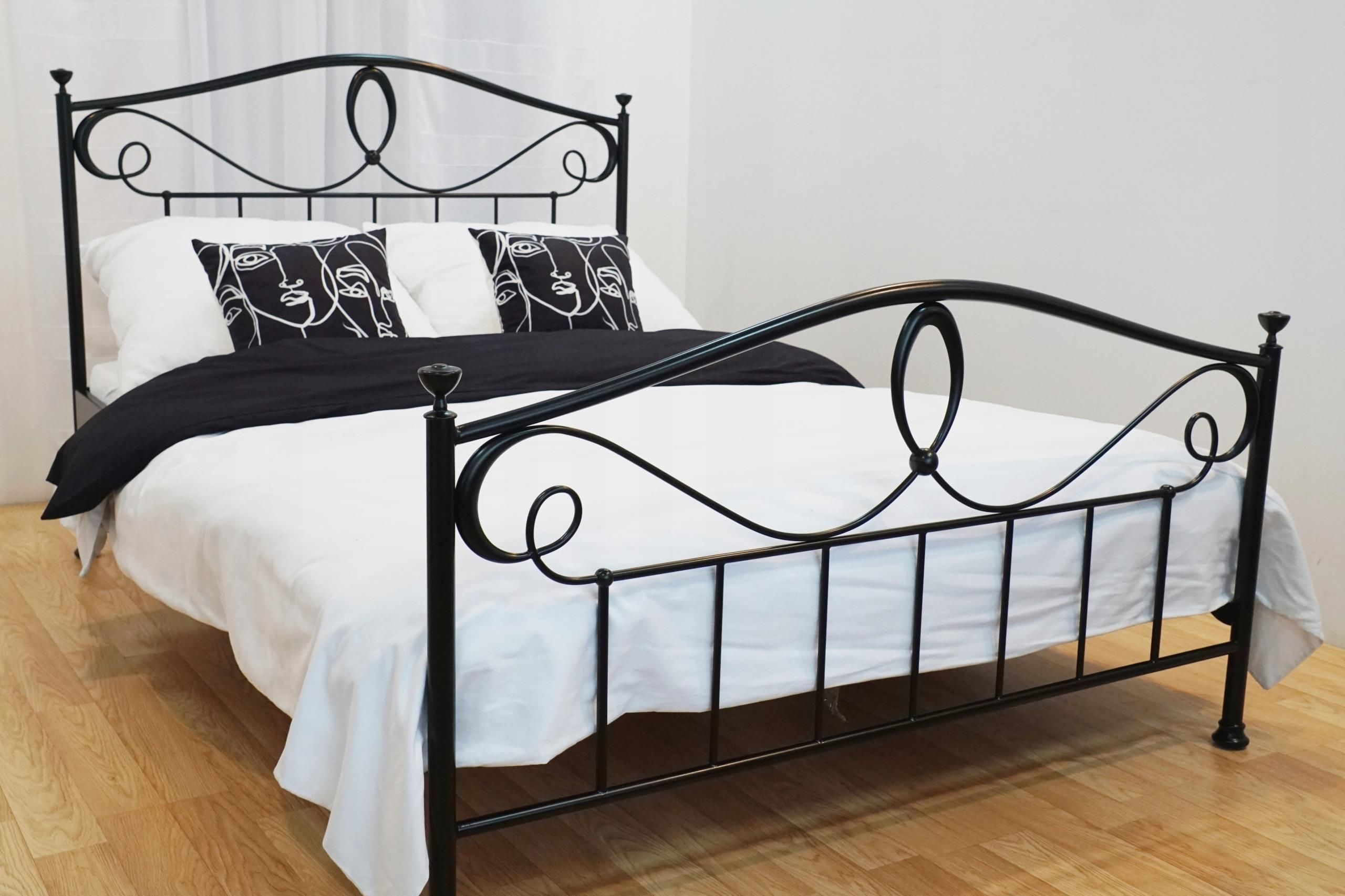 Łóżko Metalowe 120X200 Megan Ze Stelażem Exclusive. Polski Producent ...