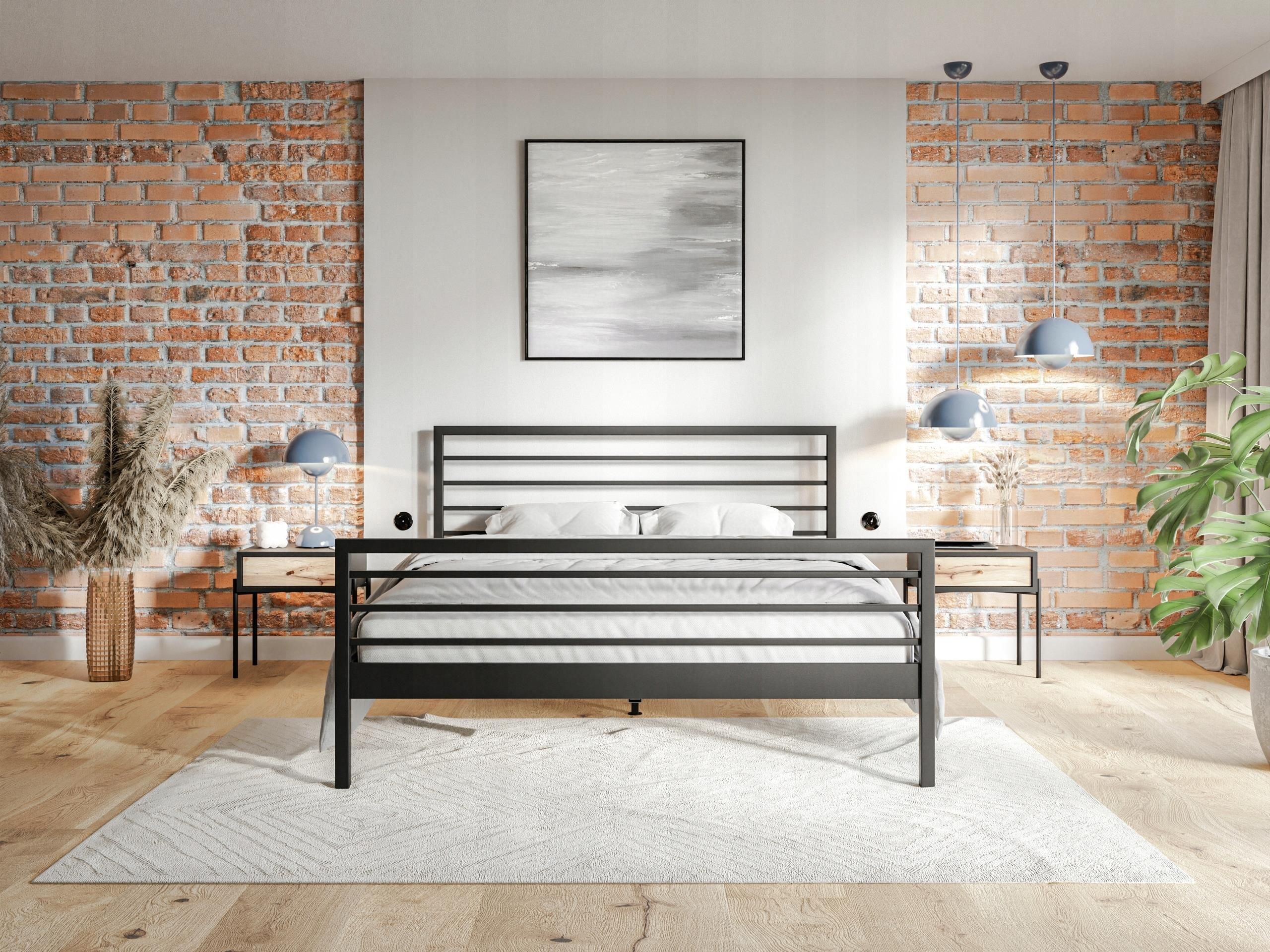 Łóżko Stalowe Industrial Loft Belt 120 X 200Cm 6019502 - Opinie i ...