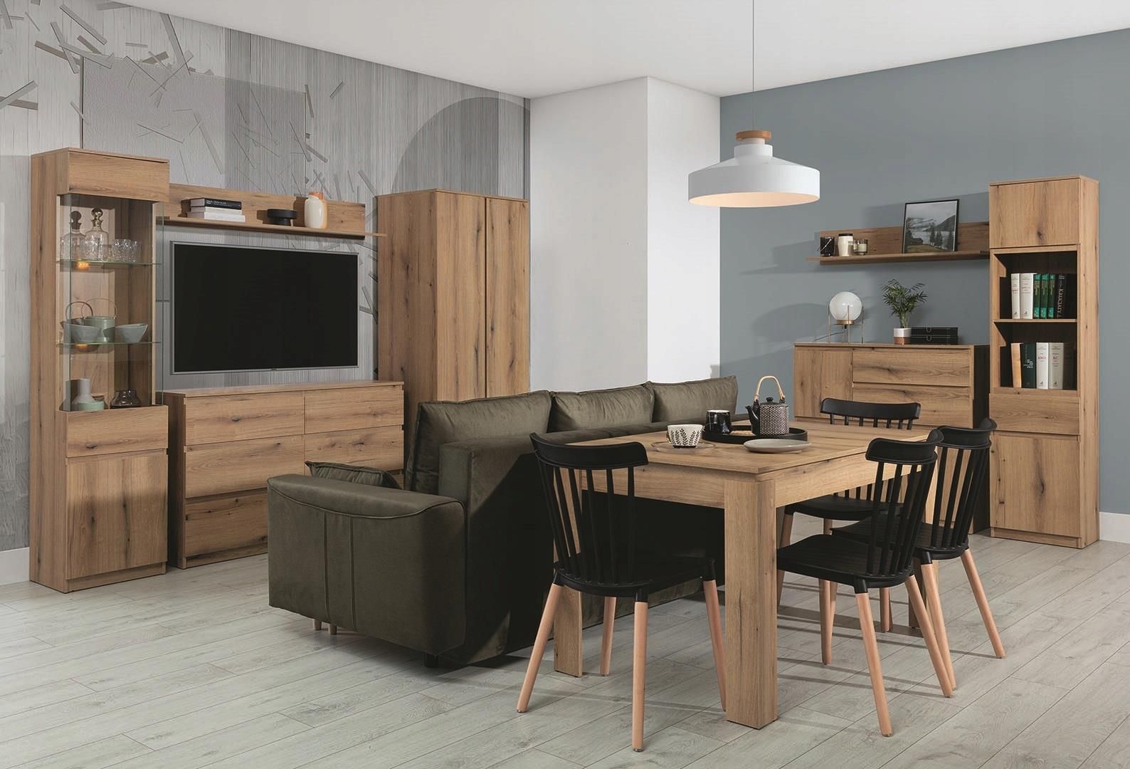 Liveo Meble Do Pokoju Sypialni Szafa Dwudrzwiowa 78 Mała Pólkami Drążkami Remi 10 6459027 ...