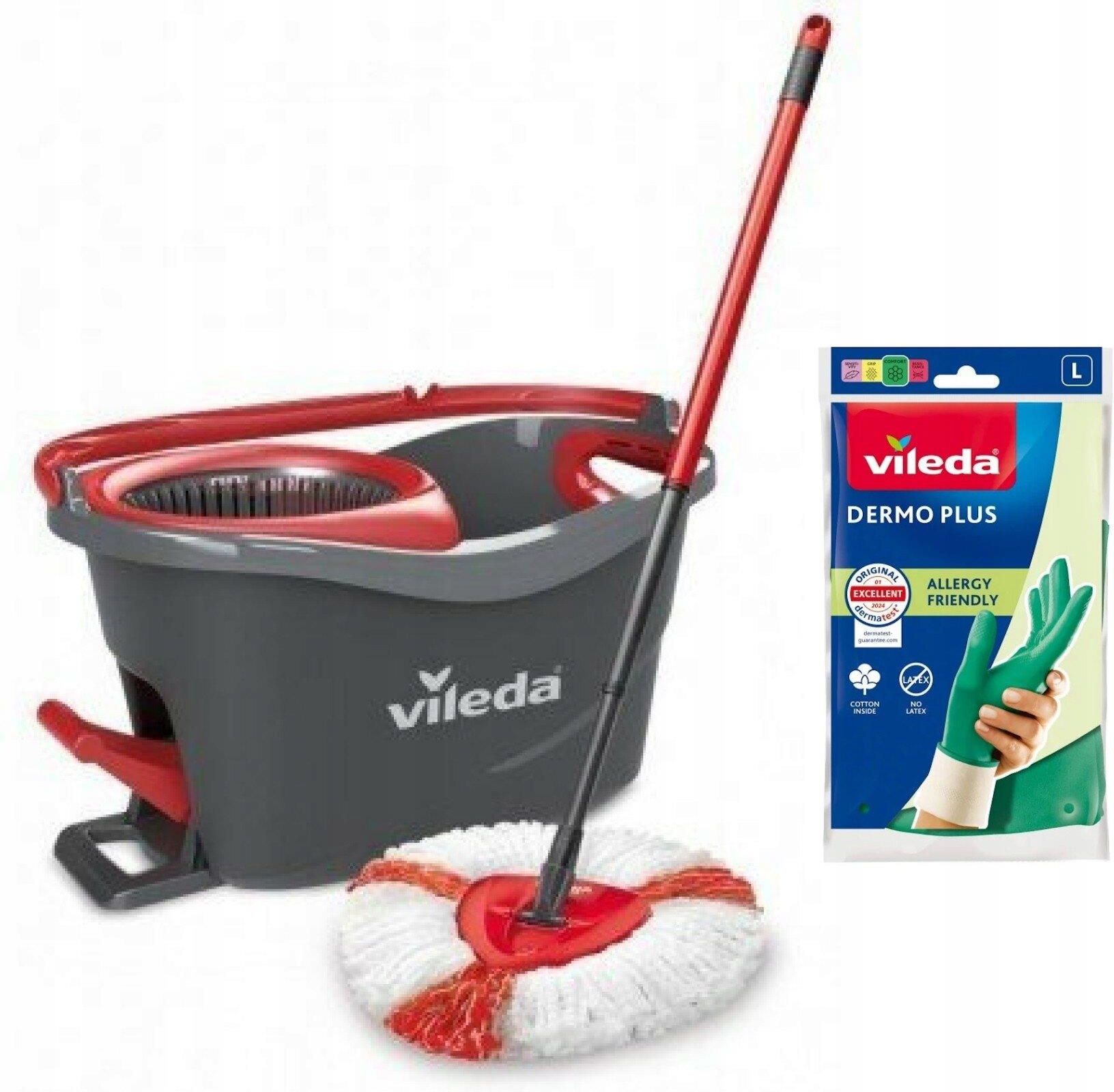 Vileda Wiadro i mop obrotowy Easy Wring & Clean - Ceny i opinie - Ceneo.pl