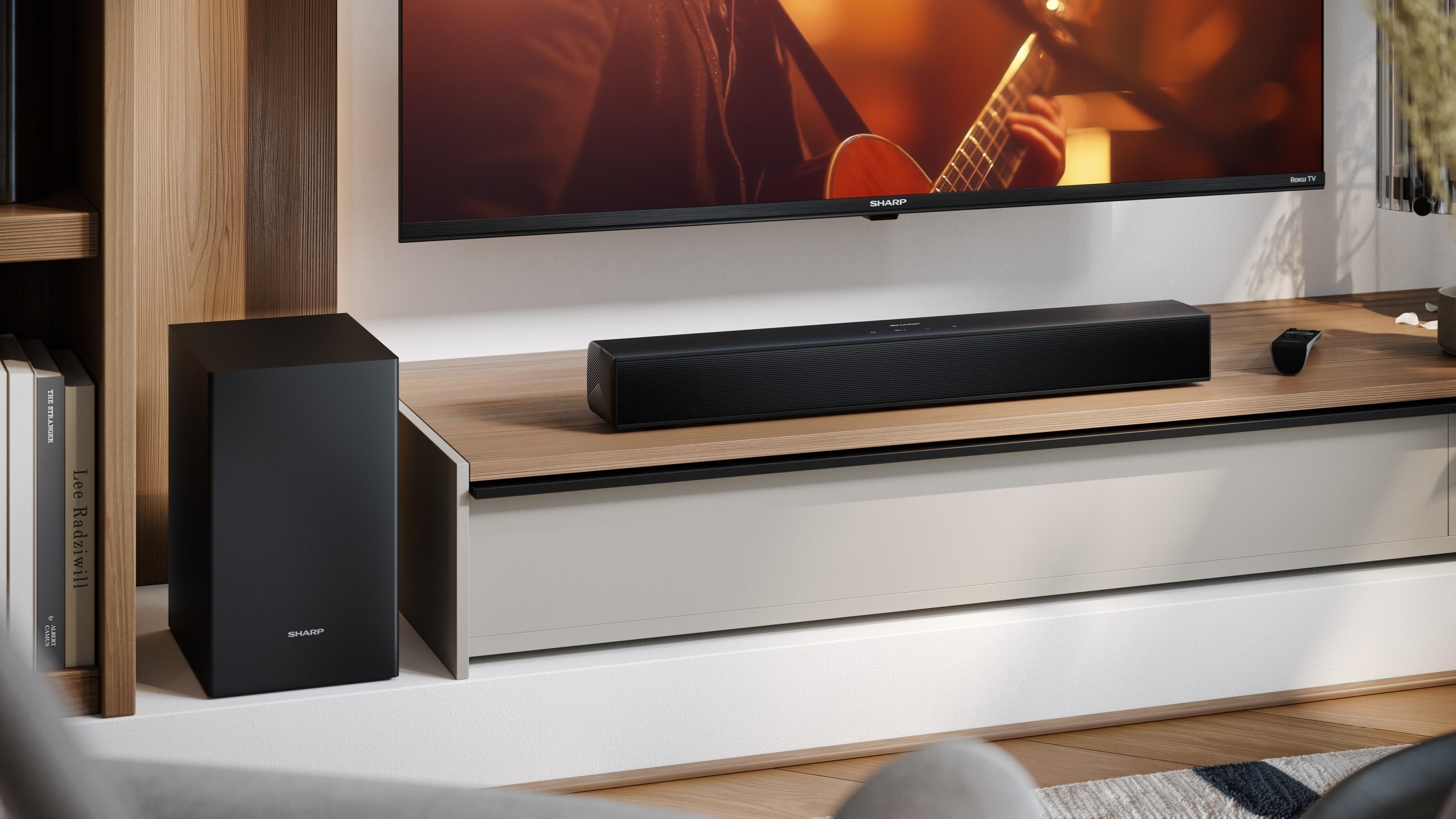 Soundbar Sharp 2.1 HT-SBW123BK - Opinie i ceny na Ceneo.pl