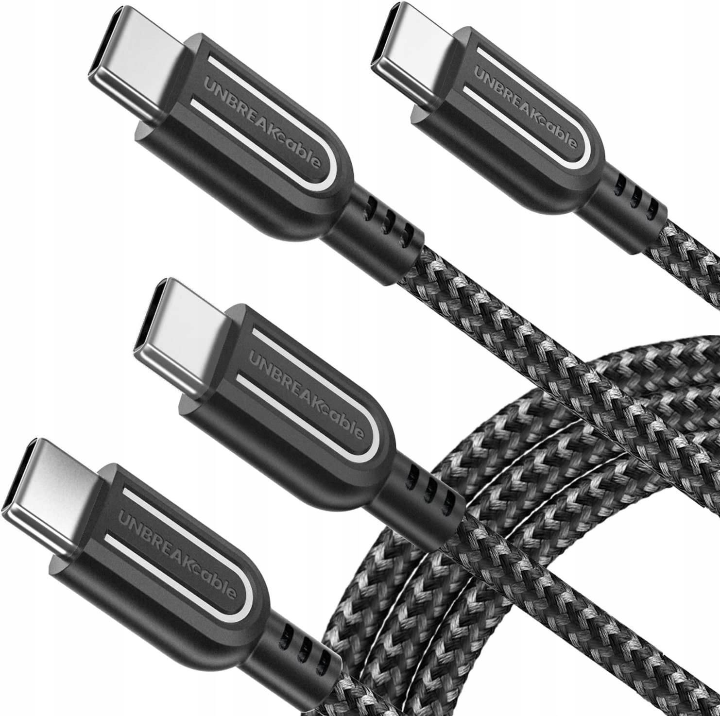 Unbreakcable Zestaw Kabli Micro Usb-C Na Usb 2M 3Pak - Zestawy - Opinie ...
