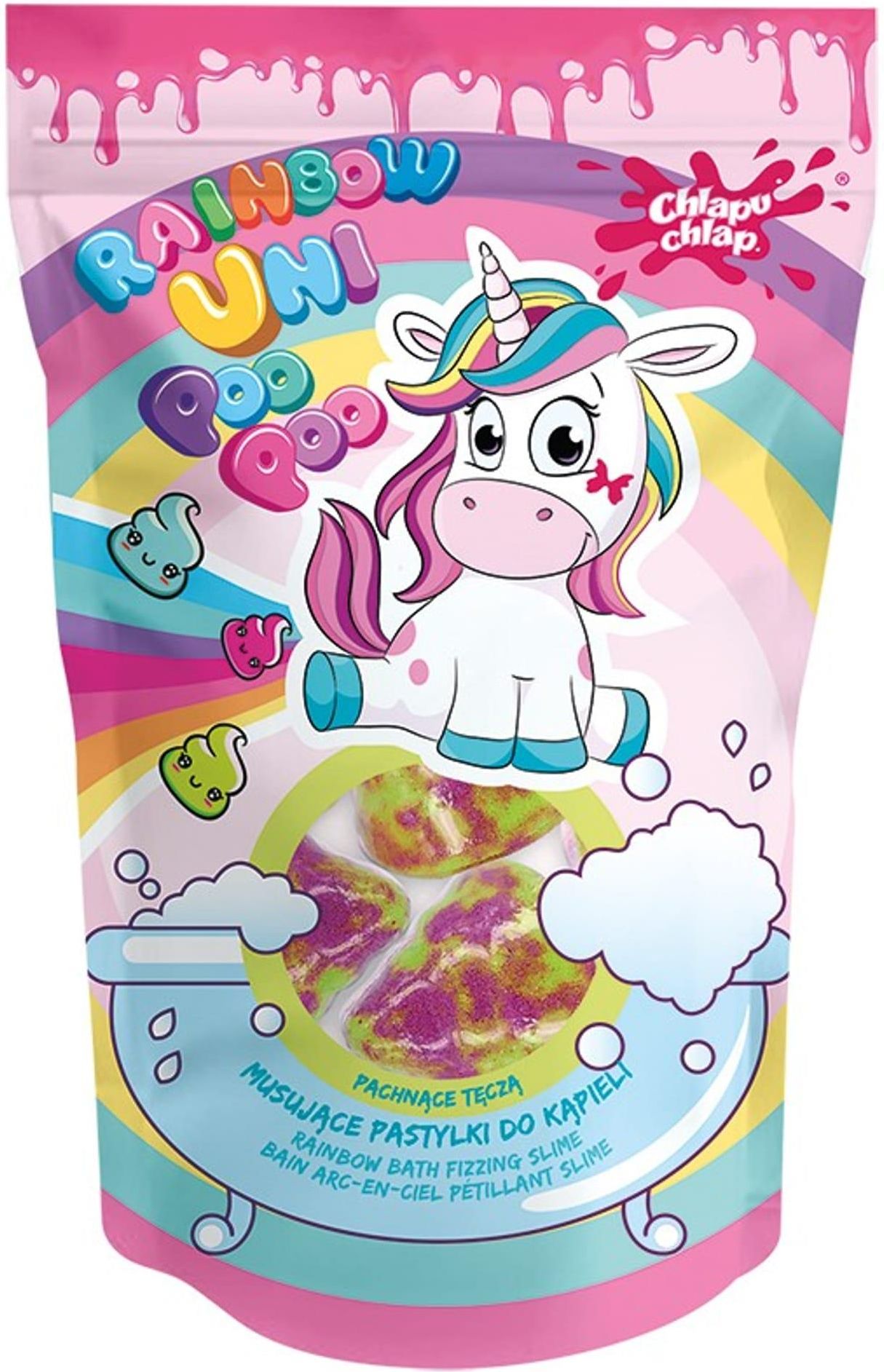 Chlapu Chlap Musujące Dwukolorowe Pastylki Do Kąpieli Zielone O Zapachu ...