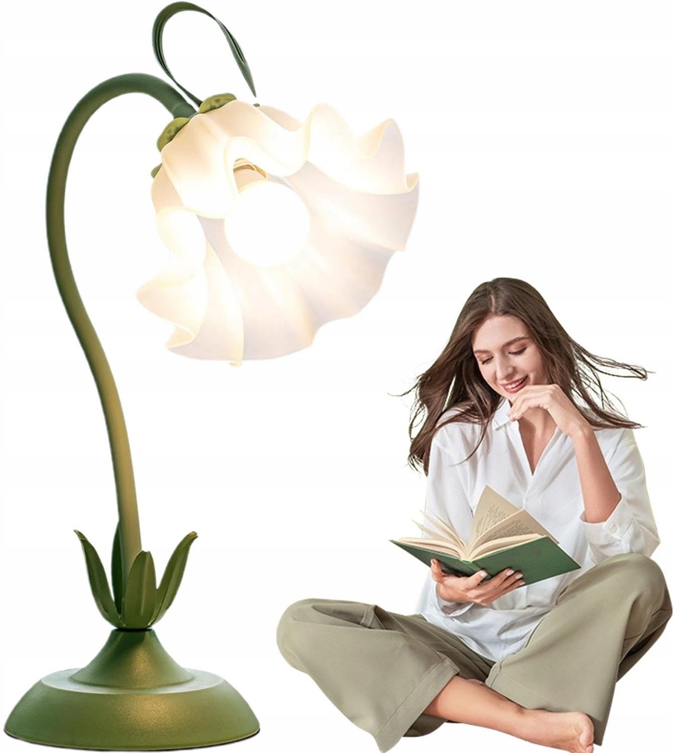 Lampa Bedee Lampa Flower Elastyczny Trzonek Regulację 360° Biurkowa ...