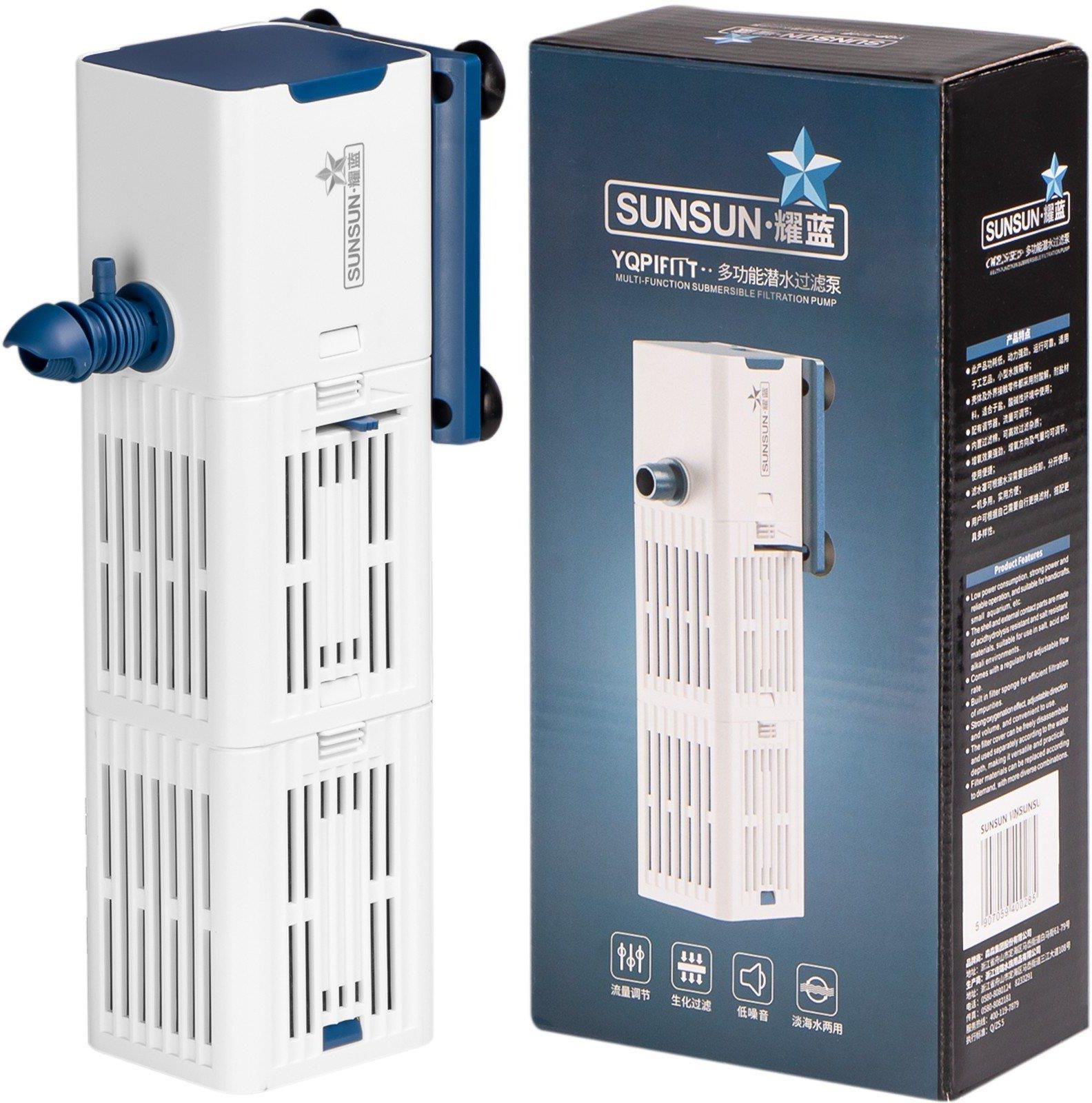 Sunsun Filtr Wewnętrzny Do Akwarium 1500L H Yqp-1500F Mocny 6434 - Ceny ...