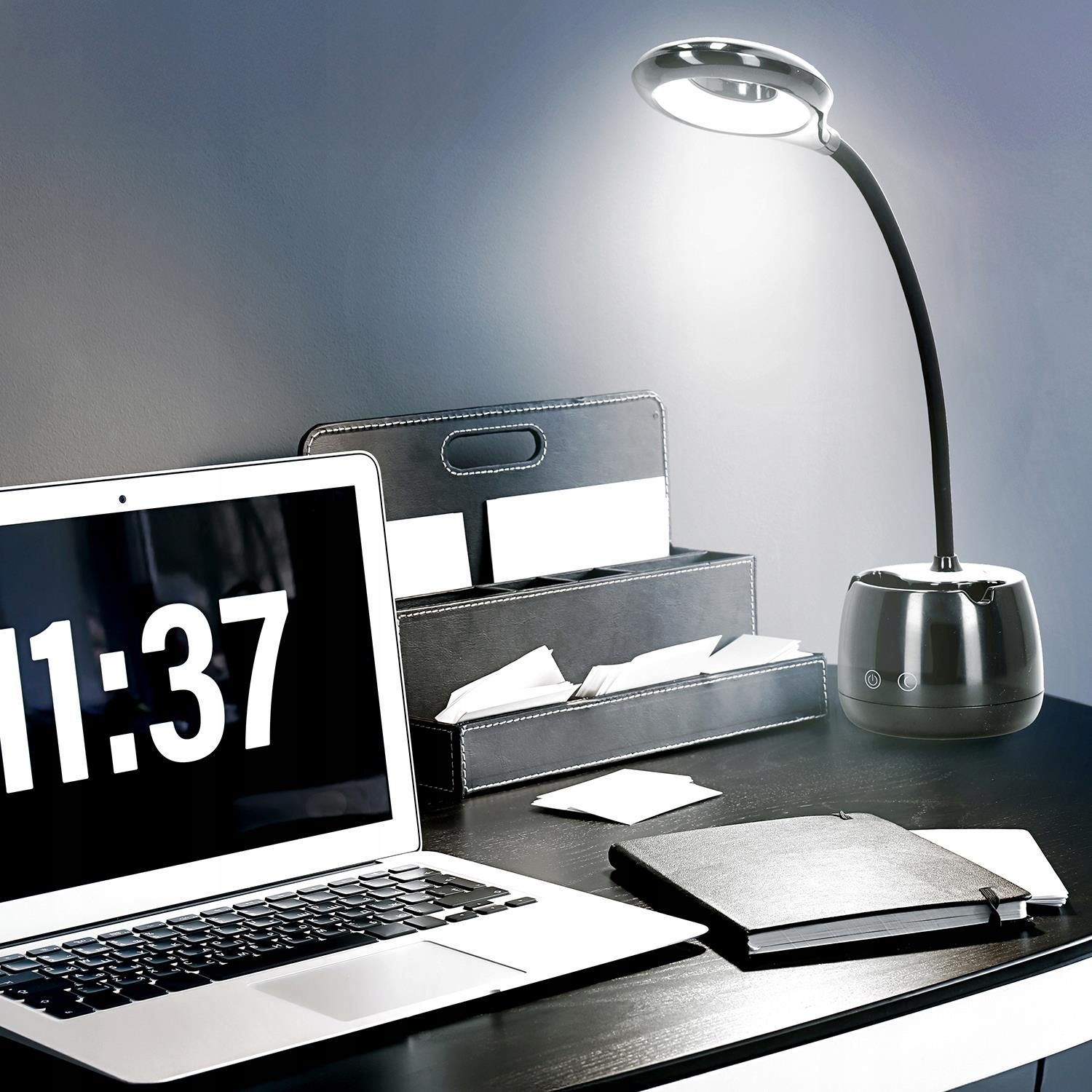 Lampa Laitica Lampka Na Biurko Led Szkolna 5W Usb Akumulatorowa ...