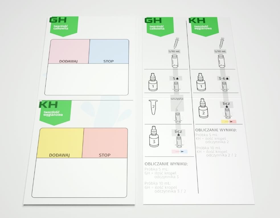 Test Kropelkowy Gh Kh Twardość Wody Akwarium - Ceny i opinie - Ceneo.pl