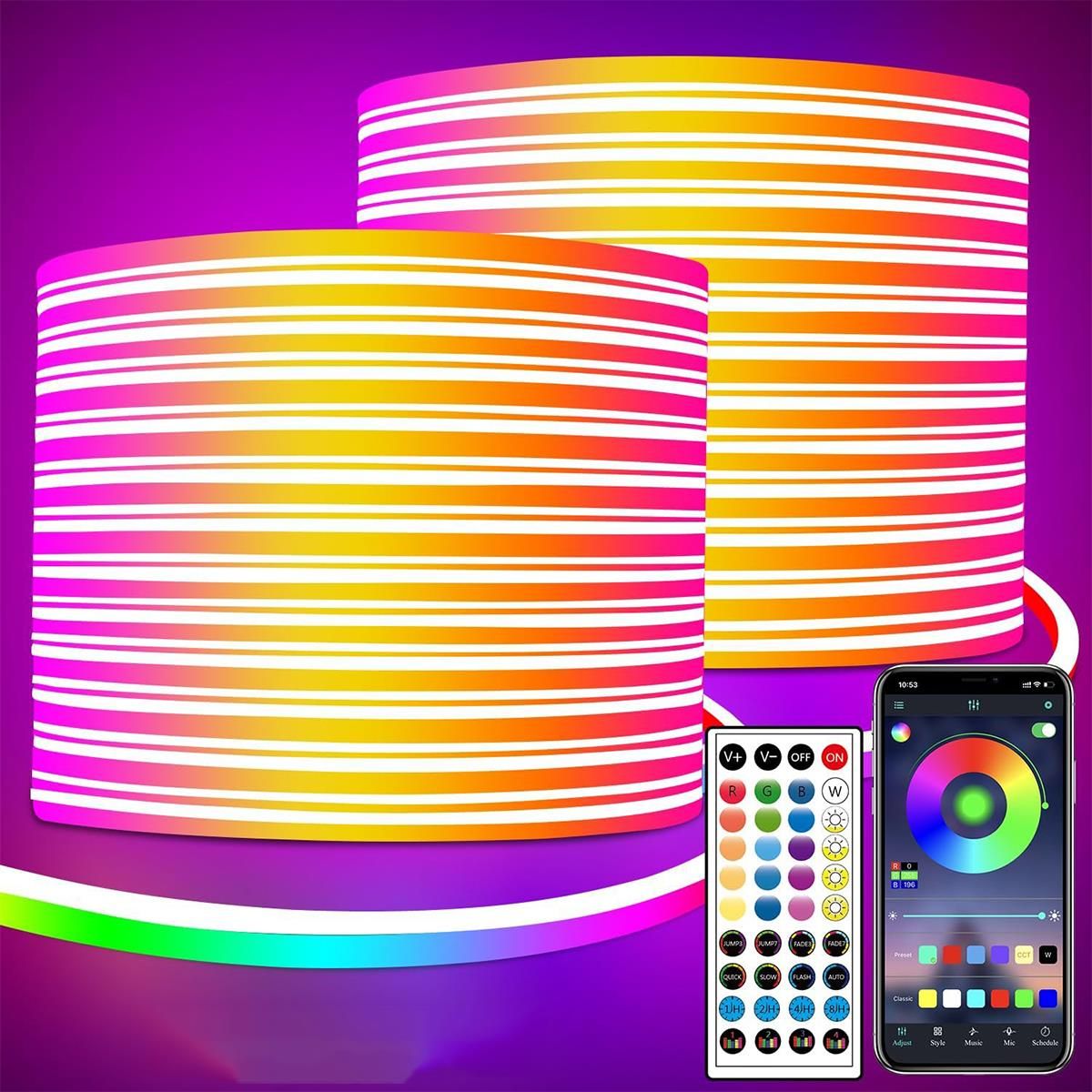 Taśma Led Rgb 20m Ledy 5050 Listwa Rgb 24v Mocna Na Pilota Aplikacja ...