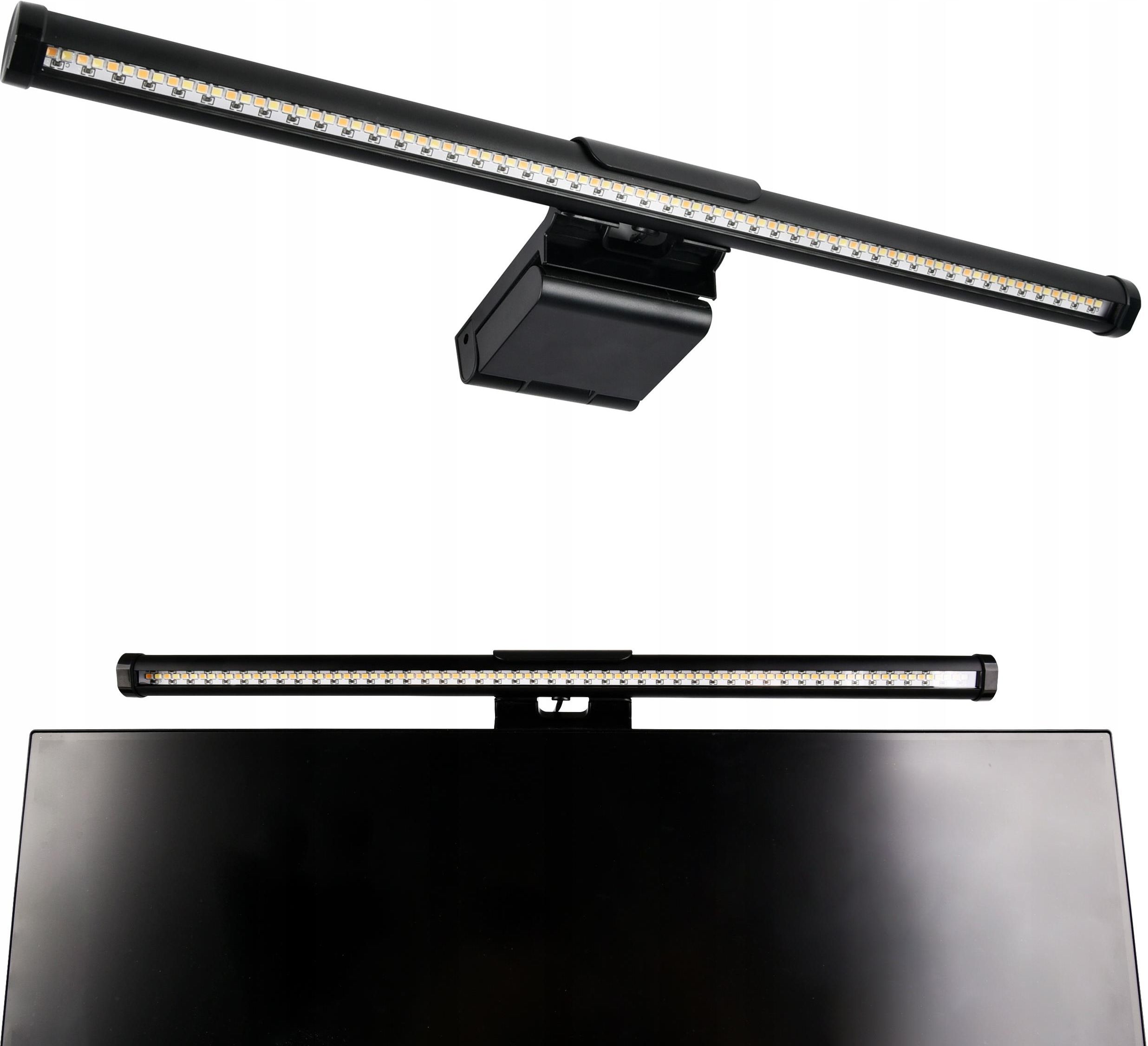 Lampa Masterled Lampka Led Na Monitor 5W Regulowana Z Klipsem Do Nocnej ...