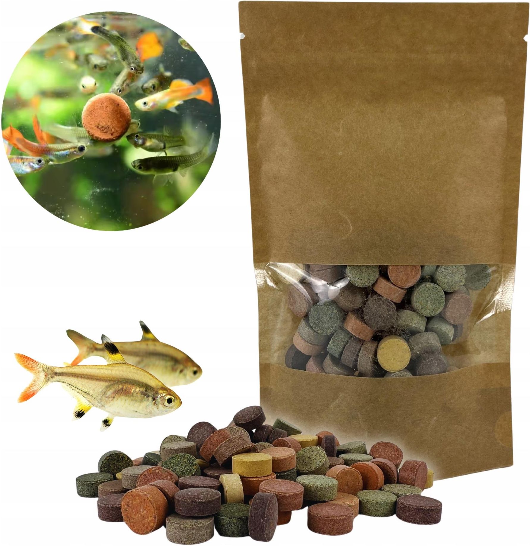 Td Stones Pokarm Do Akwarium Tabletki Przylepne Mix-Tablet Duże ...