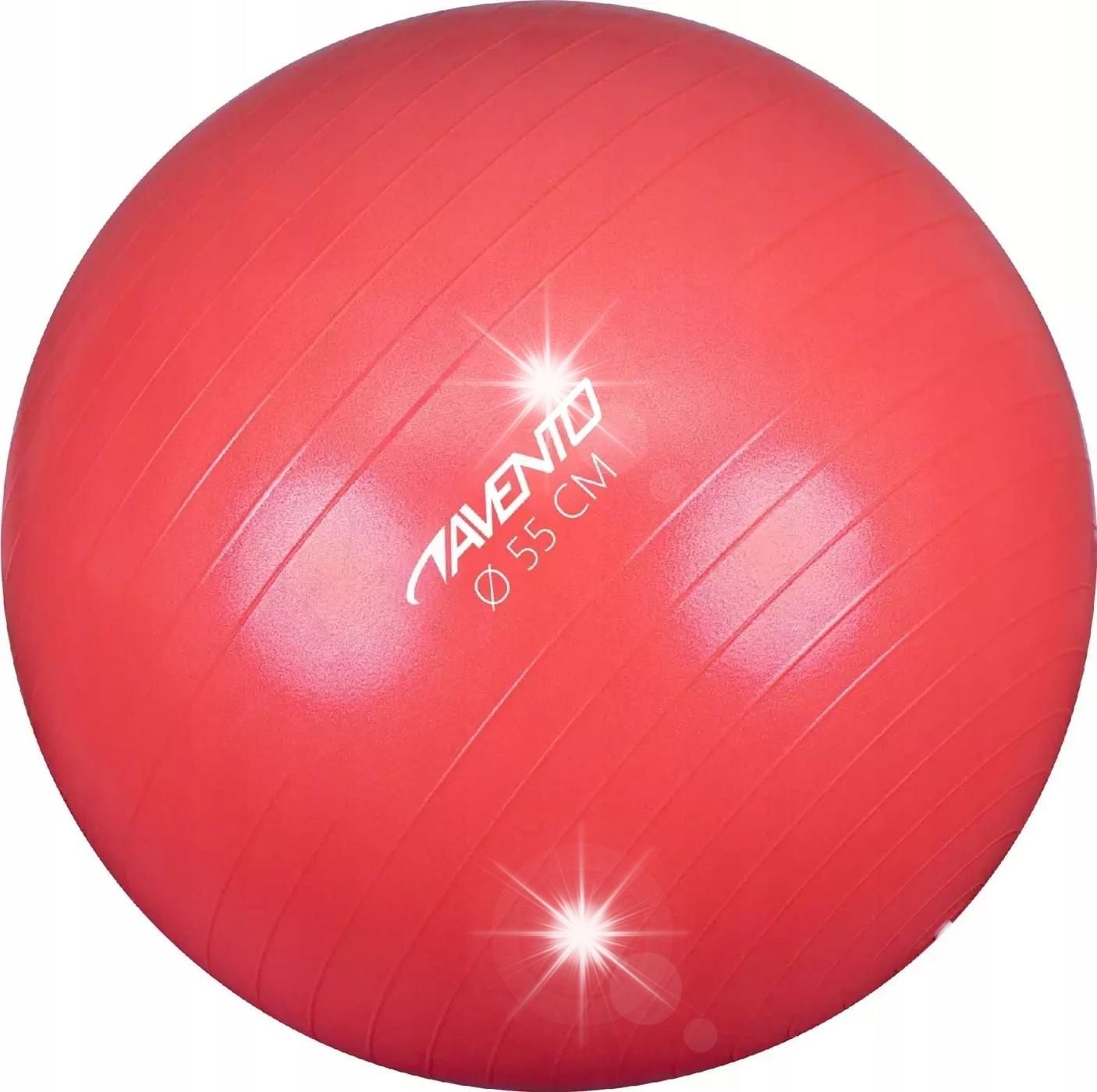 Piłka Gimnastyczna Do Ćwiczeń Fitness Rehabilitacyjna Avento 55Cm ...