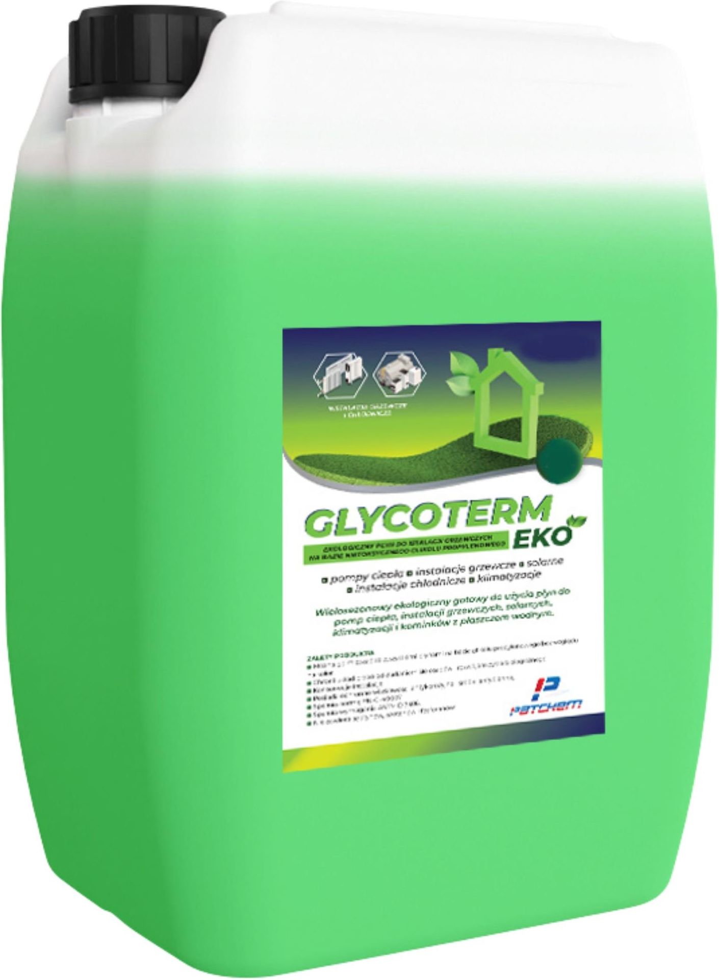 Patchem Glikol Propylenowy Eko Płyn Pompy Ciepła -30°C 20L 5710916 ...