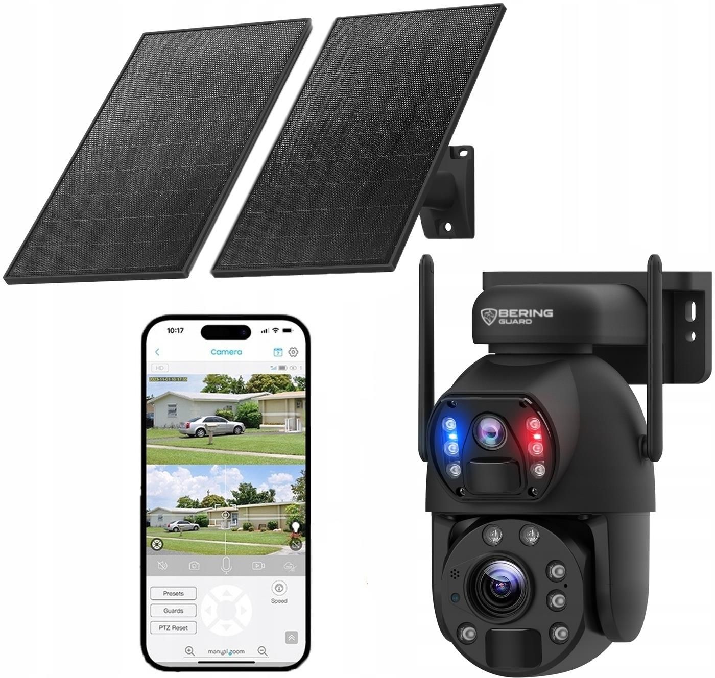 Bering Kamera Gsm Solar Zoom X36 150M 8Mp Dwa Obiektywy Nagrywanie ...