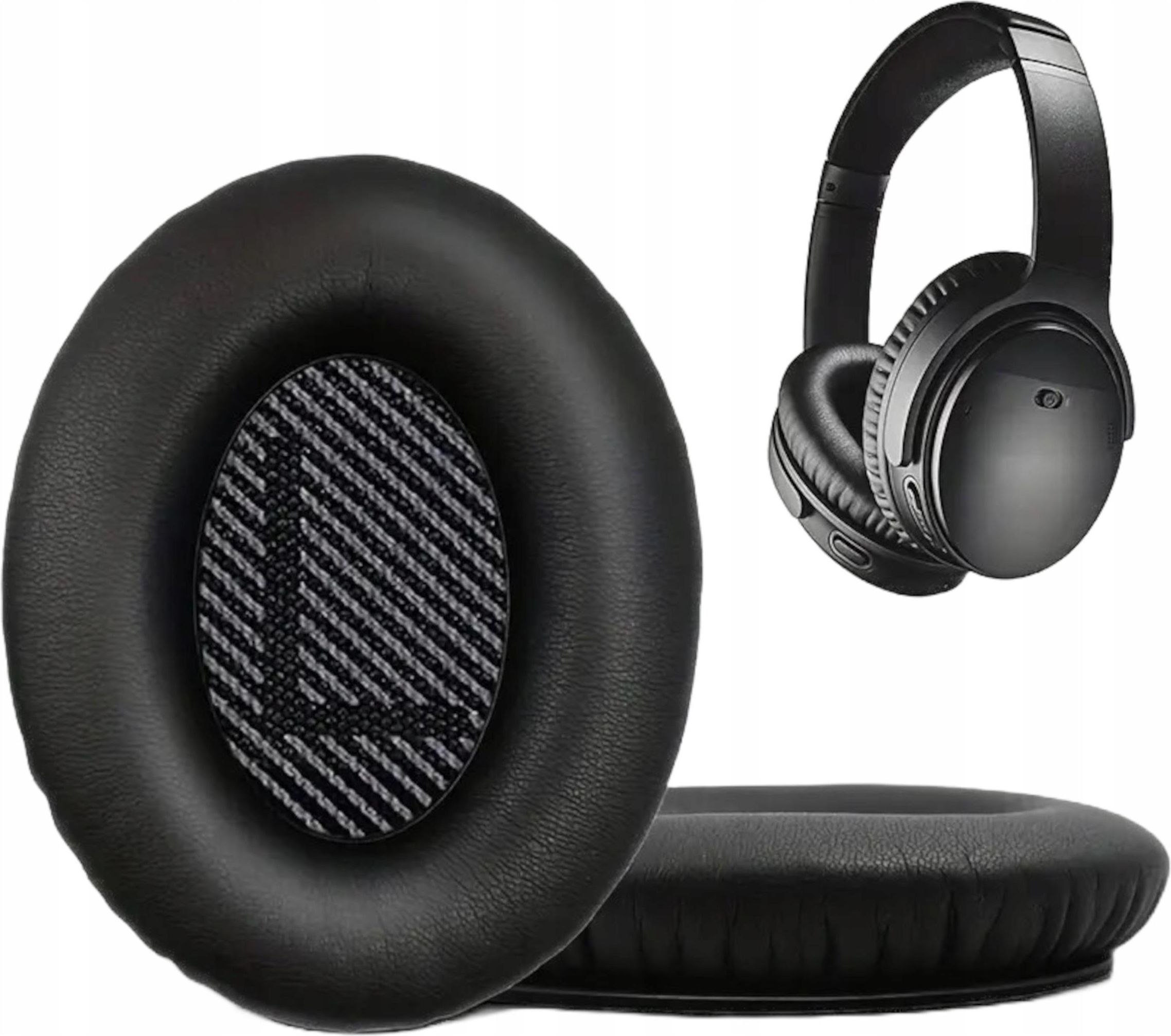 Tradebit Nauszniki Pady Gąbki do Bose QC35 QC25 QC15 2 AE2 QC2 ...
