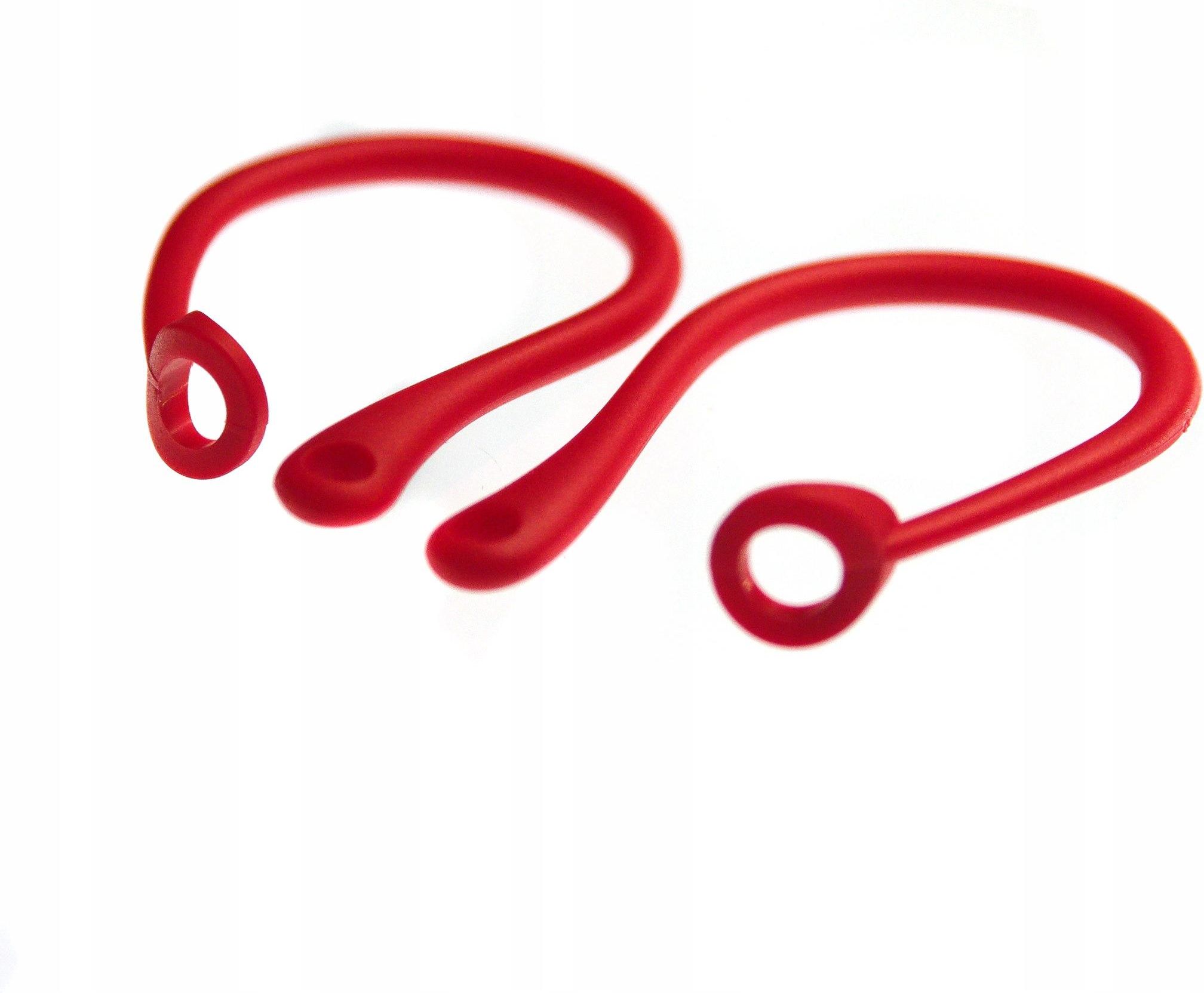 Mkf Kqamil uchwyty MKF-P-025 do słuchawek bezprzewodowych czerwone - opinie i ceny na Ceneo.pl