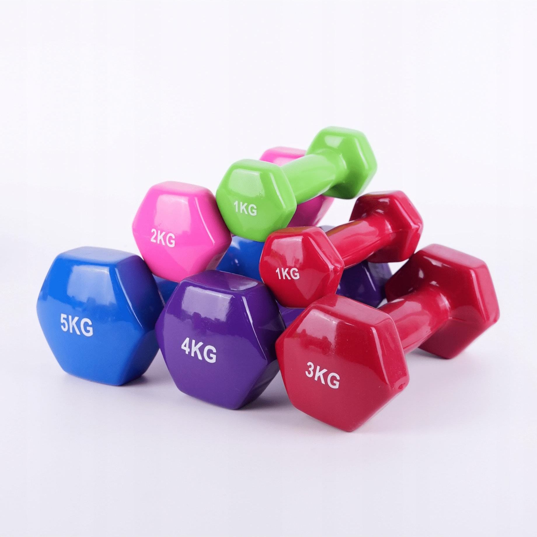 Amazon Basics Para Hantli Neoprenowych 10kg (2x5 Kg) Niebieskie 5035317 ...