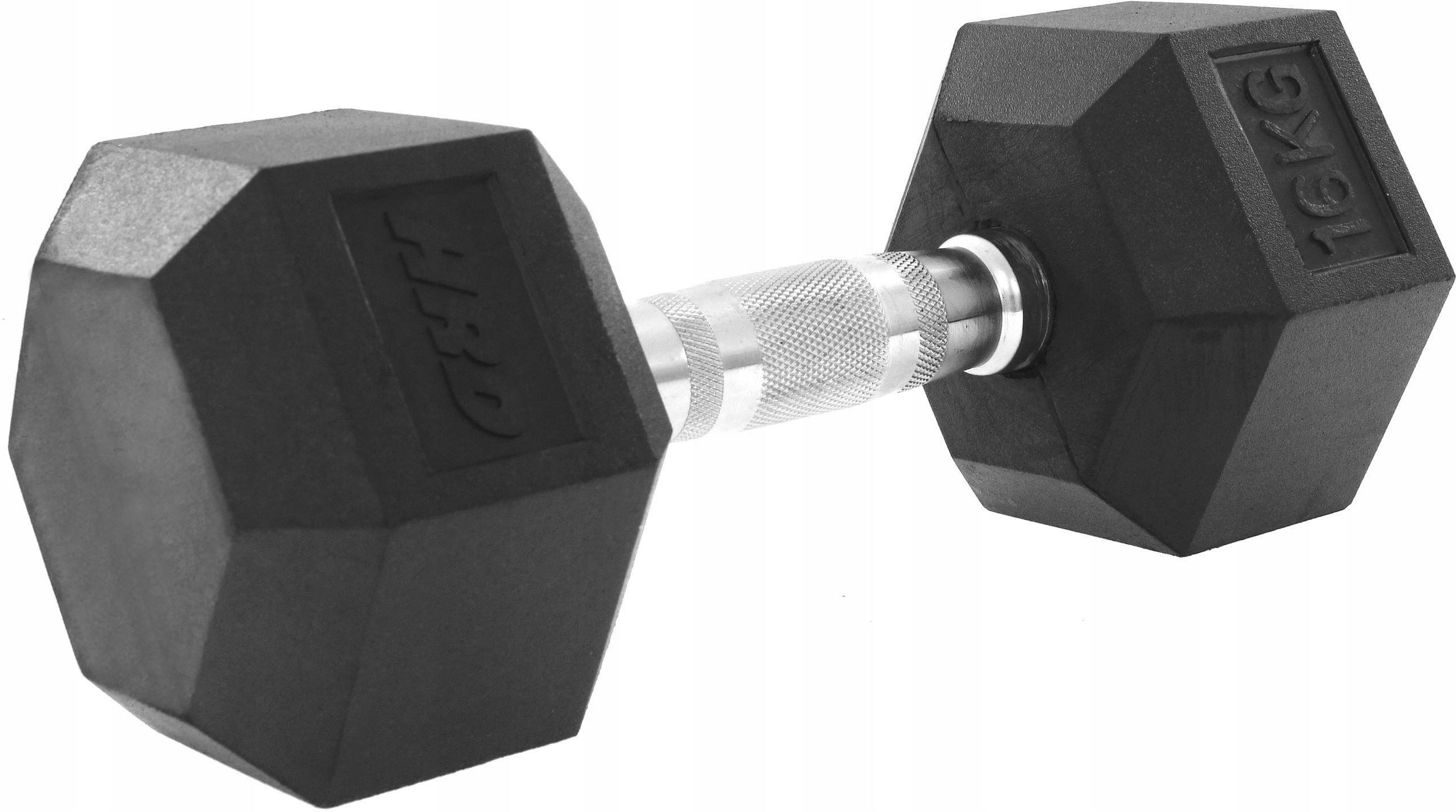 Hrd System Hantla Hex Gumowana 16Kg Hexagonalna Żeliwna Powlekana ...