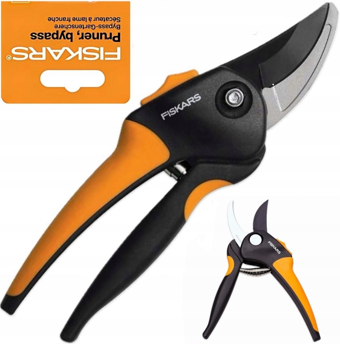Fiskars Sekator Solid ręczny nożyce do gałęzi Narzędzia Ogrodnicze ...