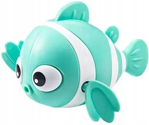 Grajlandia Rybka / Fish Wind Up Zabawka Do Kąpieli Wanna Woda Turkusowa ...