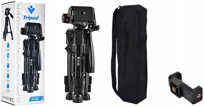 Statyw Smart-Tel Statyw Fotograficzny Tripod Do Aparatu Kamery Uchwyt ...