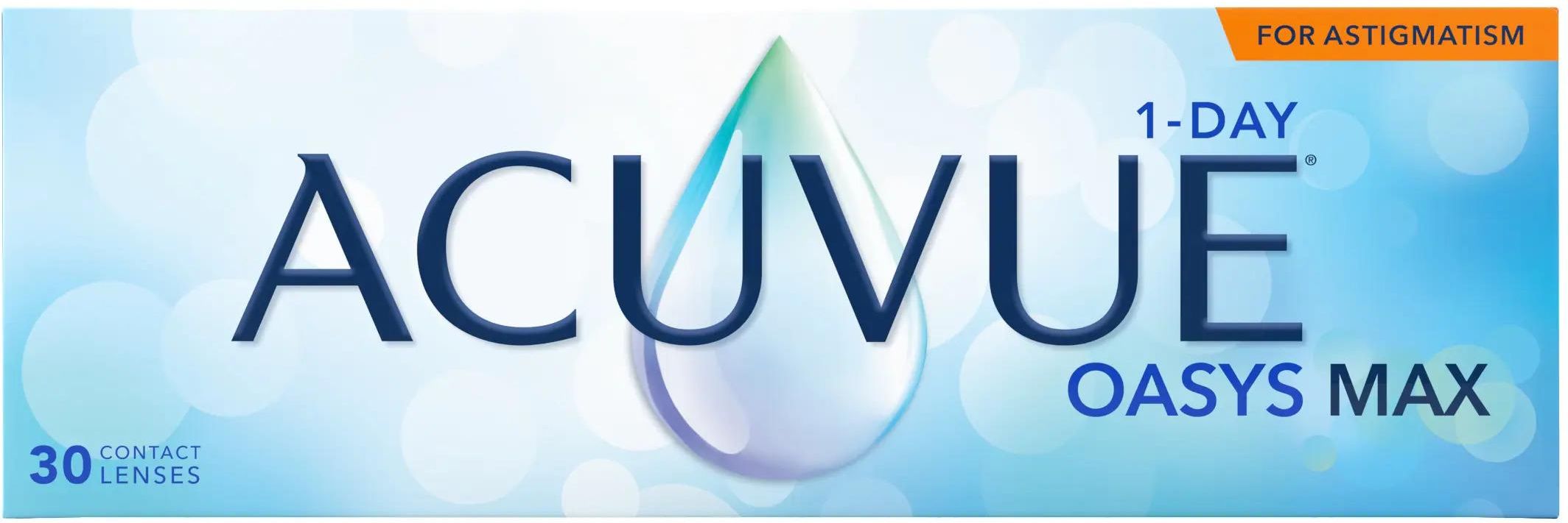 Soczewki Acuvue Oasys 1-Day Max for Astigmatism -5.75 dpt, Cyl. -1.75 ...