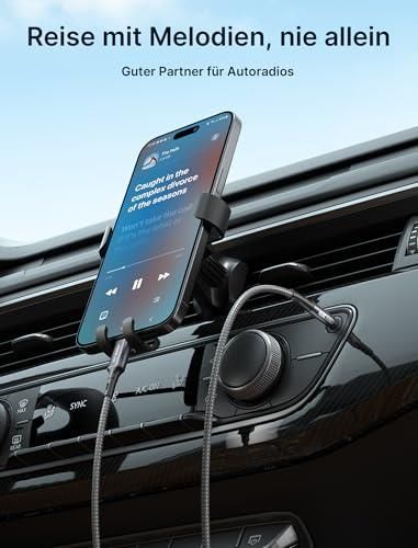 Jsaux [AP] Kabel USB C do 3,5 mm Aux 1M, AUX AudioType C do gniazda 3,5 ...