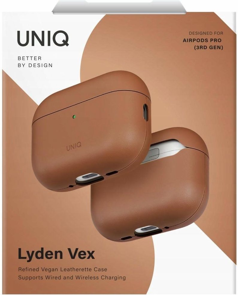 Uniq Etui Lyden Vex do AirPods Pro 3 gen carmel - Opinie i ceny na Ceneo.pl