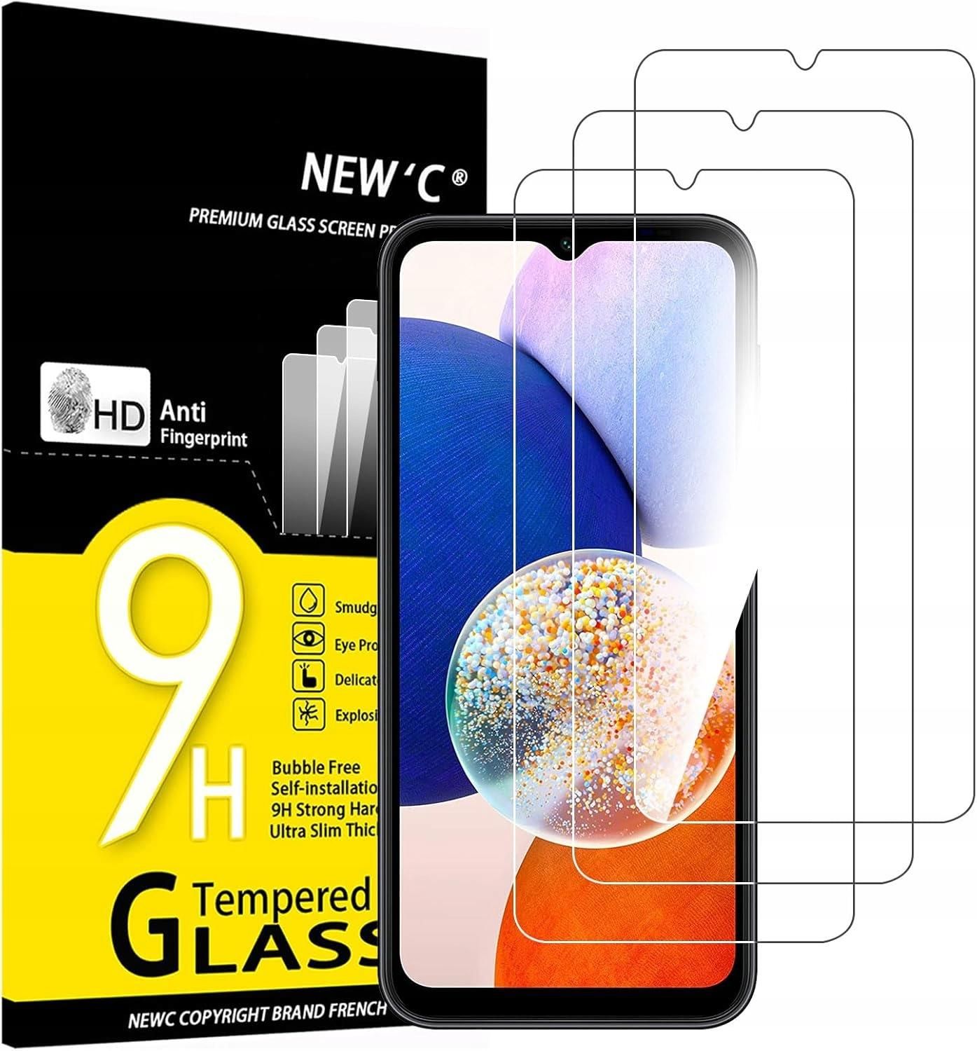 Newc 3szt. Ochronne Szkło Hartowane Na Ekran Do Samsung Galaxy A14 5G ...