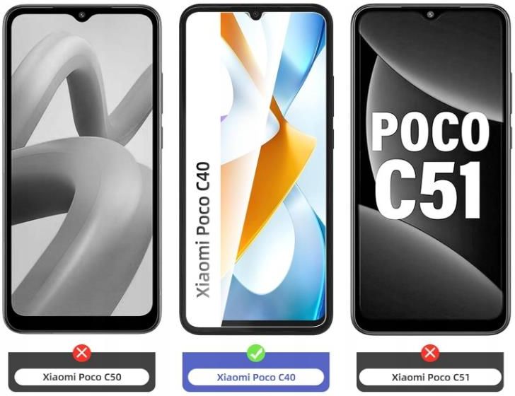 New'C 3X Szkło Hartowane Ochronne Do Xiaomi Poco C40 Premium - Opinie i ...