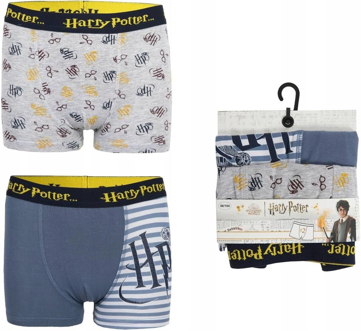 HARRY POTTER 2-PAK majtki bokserki 3/4 lat 98 104 - Ceny i opinie ...