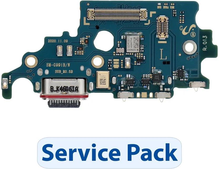 Podzespoły do telefonu Samsung ServicePack Płytka ładowania usb S21 5G ...