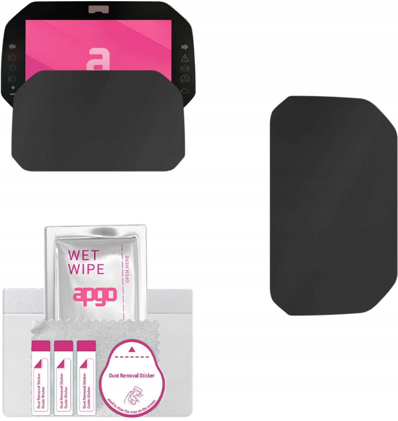 Apgo Szkło Hybrydowe Filtr Prywatyzujący do Bmw R 1200 Gs Adve 2013 ...